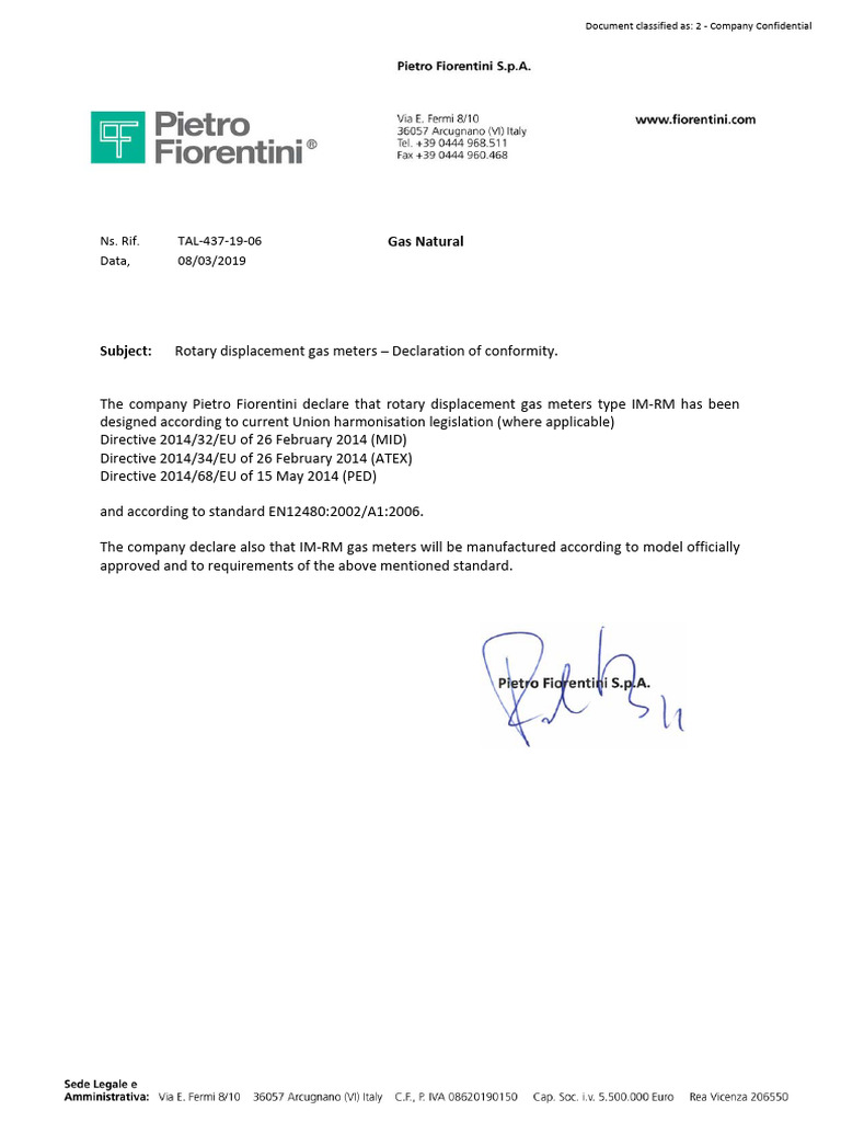 09 - Declaration TAL-437!19!06 | PDF