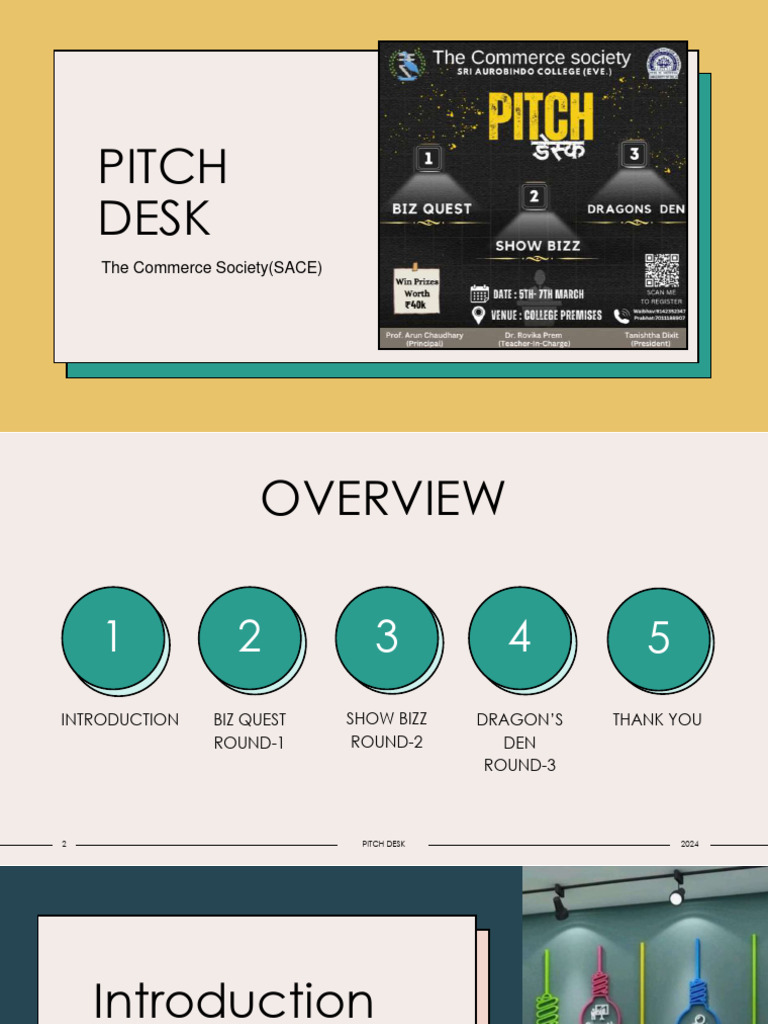 Pitch Desk | PDF | Startup Company | Small Business & Entrepreneurs
