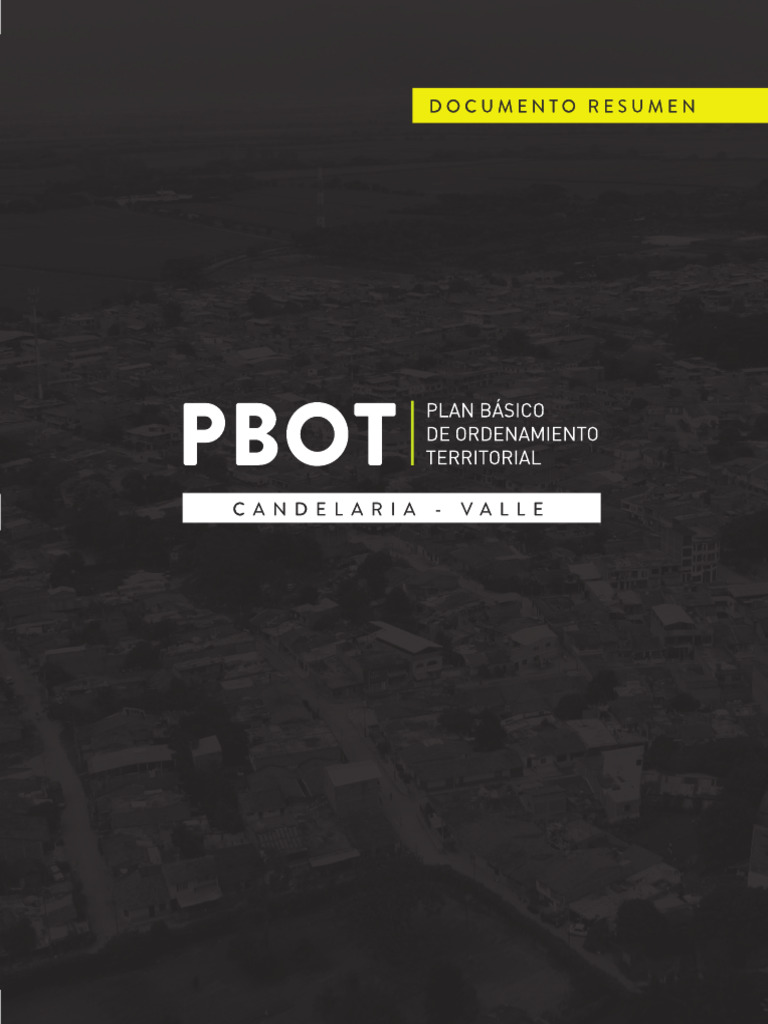 Resumen PBOT_CANDELARIA | PDF | Área rural