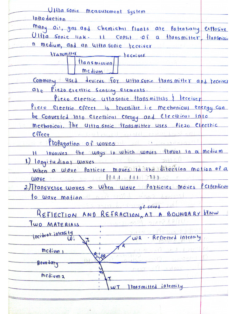 Industrial Measurements II | PDF