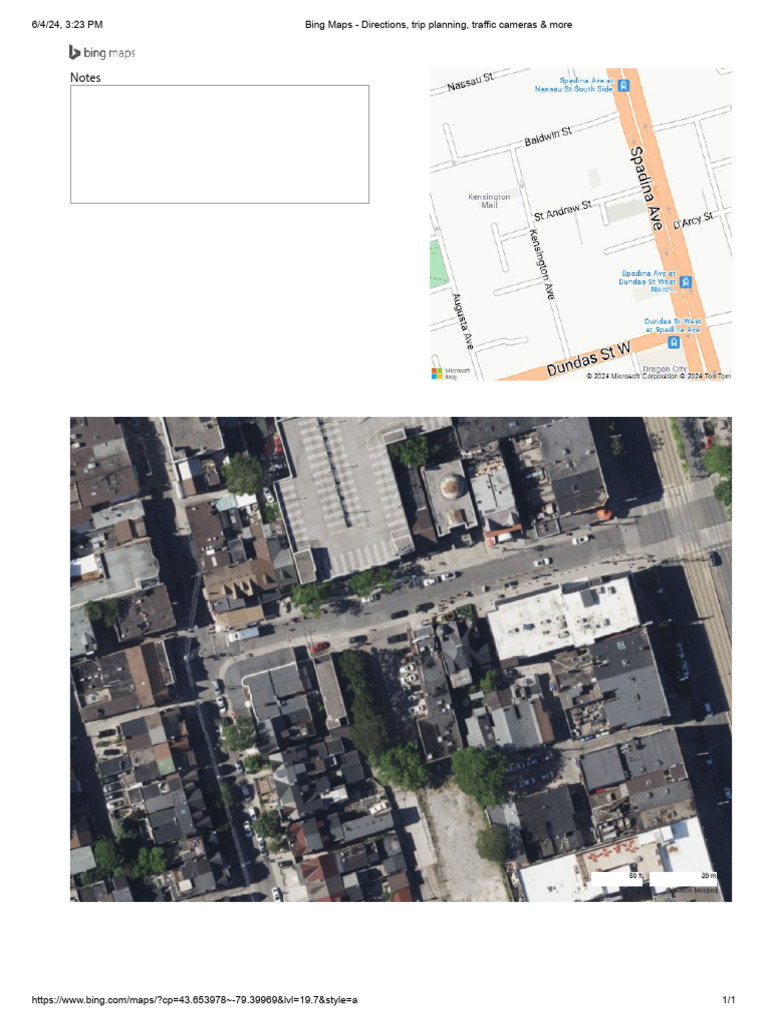 Bing Maps - Directions, Trip Planning, Traffic Cameras & More | PDF