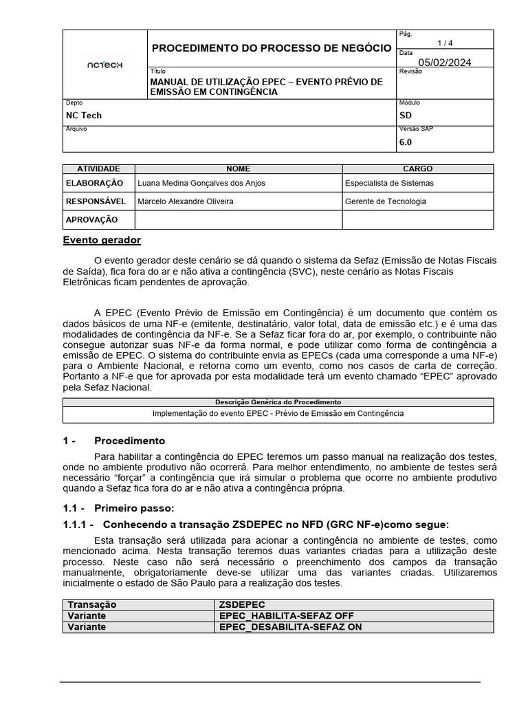 Manual de Utilização do EPEC | PDF | Recibo | Informática
