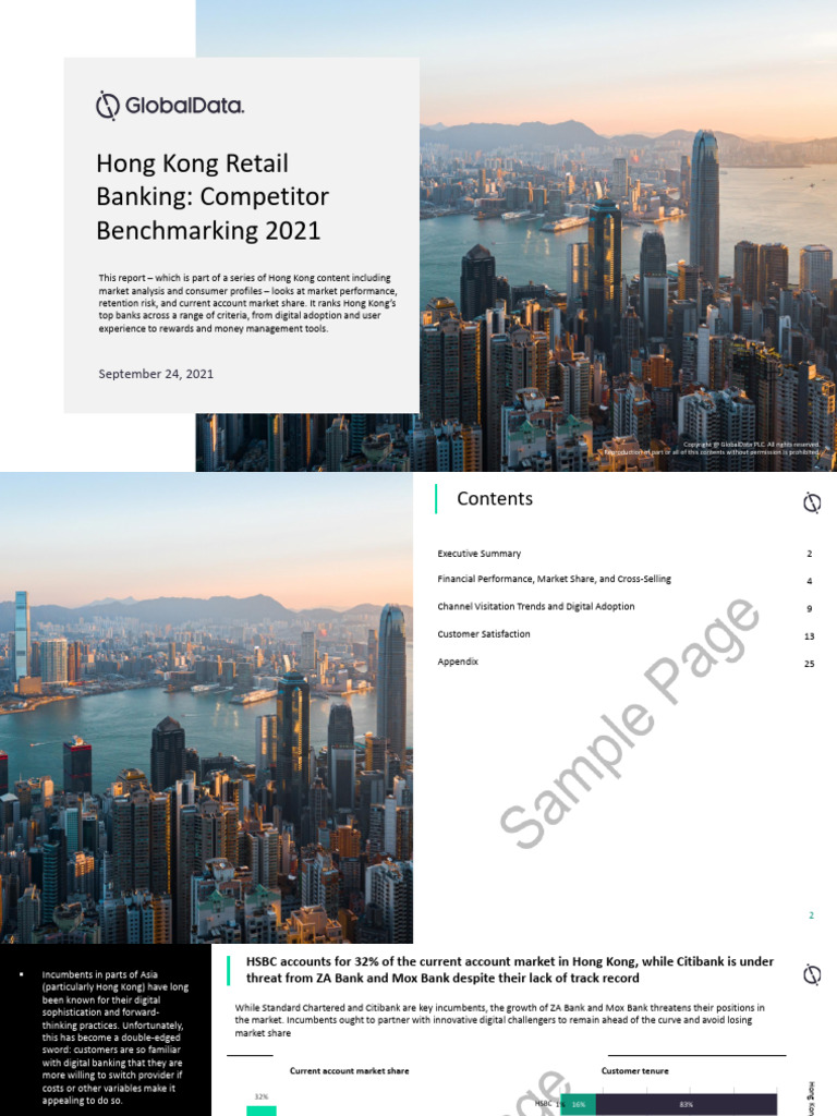 Hong Kong Retail Banking- Competitor Benchmarking 2021 | PDF | Hsbc | Banks