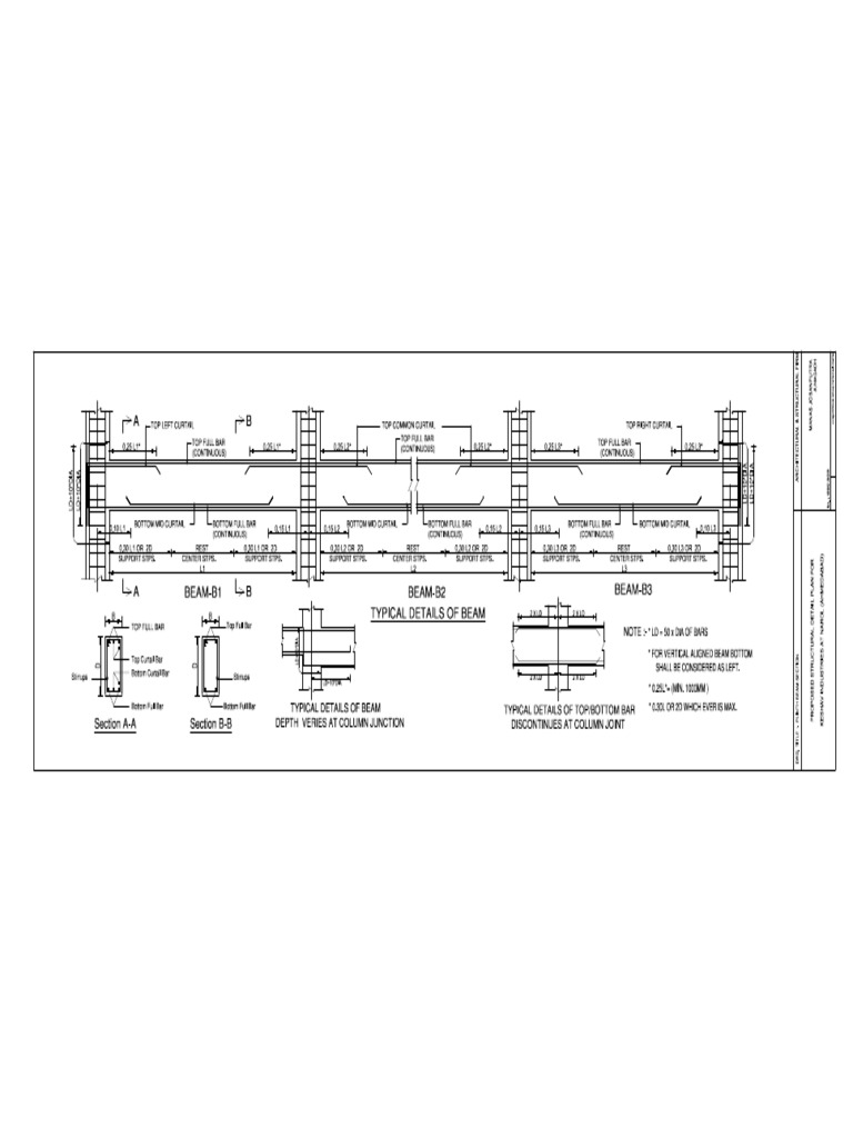 Plinth Beam Section | PDF