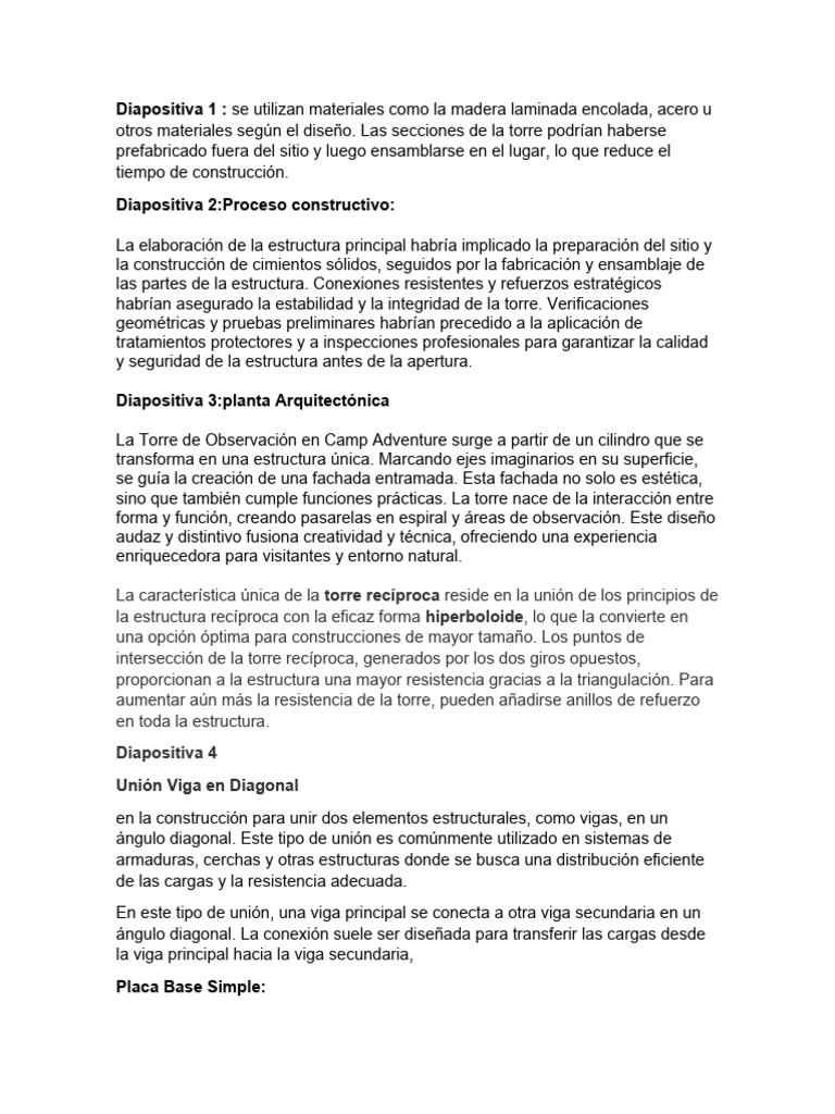 Unión Viga en Diagonal | PDF | Columna | Braguero