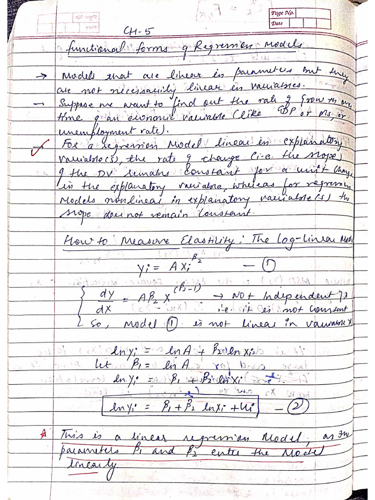 Functional Forms | PDF