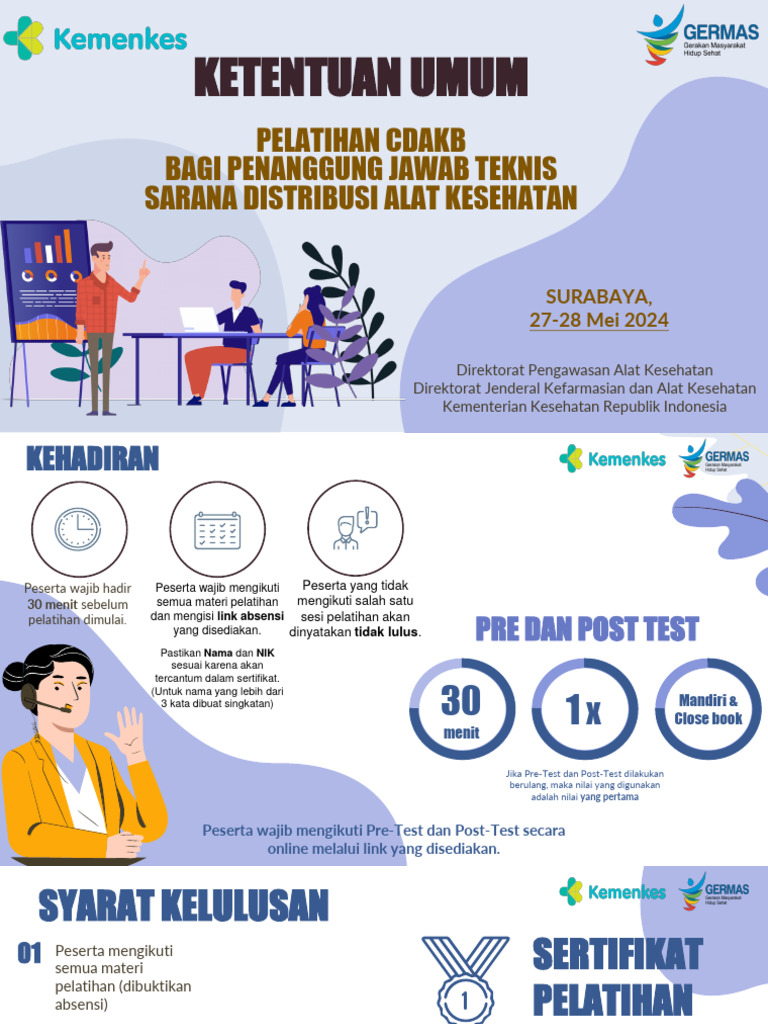 Ketentuan Umum Pelatihan PJT Jatim Mei 2024 | PDF Ketentuan Umum Pelatihan PJT Jatim Mei 2024 | PDF
