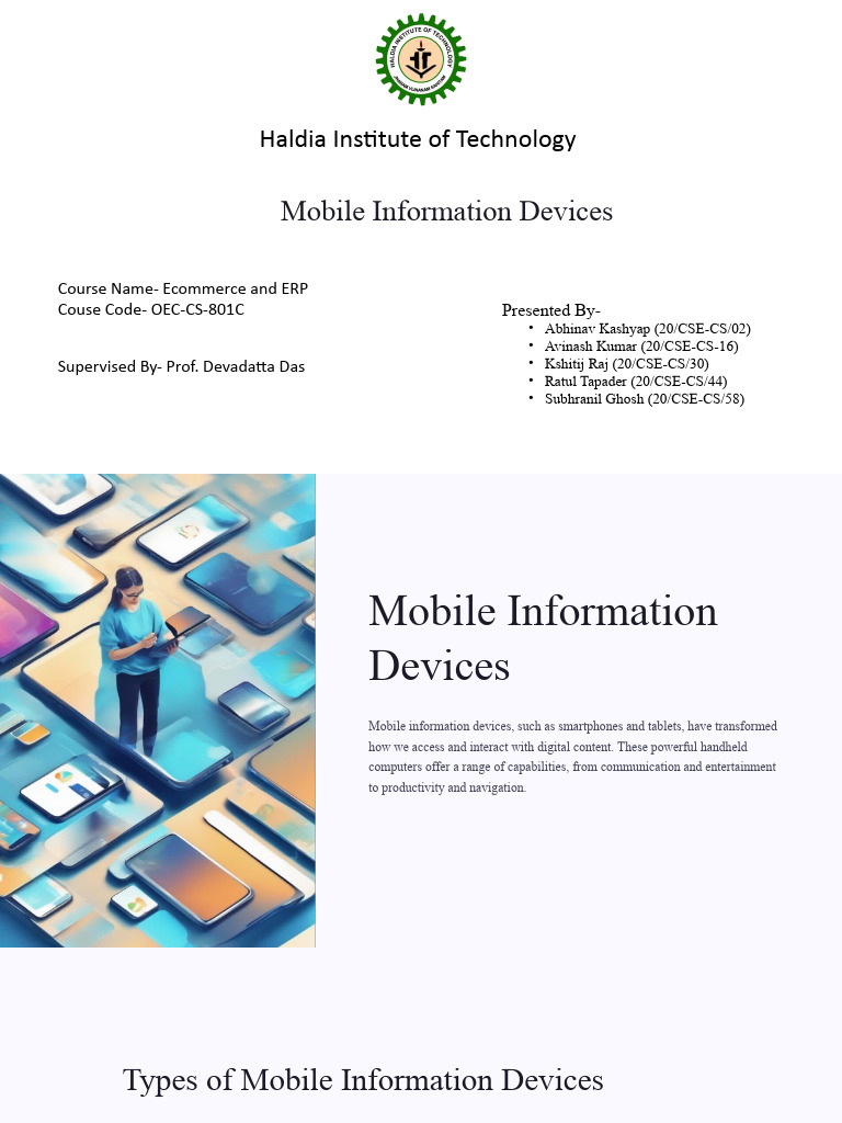Wireless Tech in Mobile Devices | PDF | Mobile Device | Mobile App