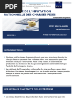 Cours Cout D'imputation Rationnelle | PDF | Comptabilité