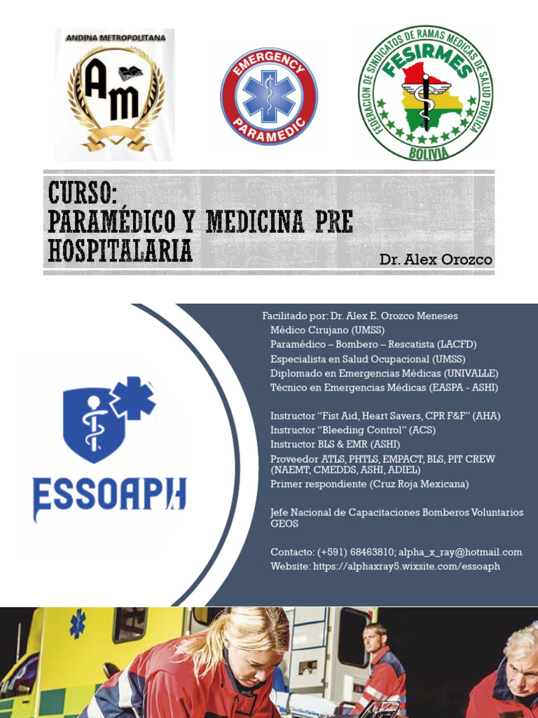 CURSO DE PARAMÉDICO Y APH M3.T3.2. | PDF