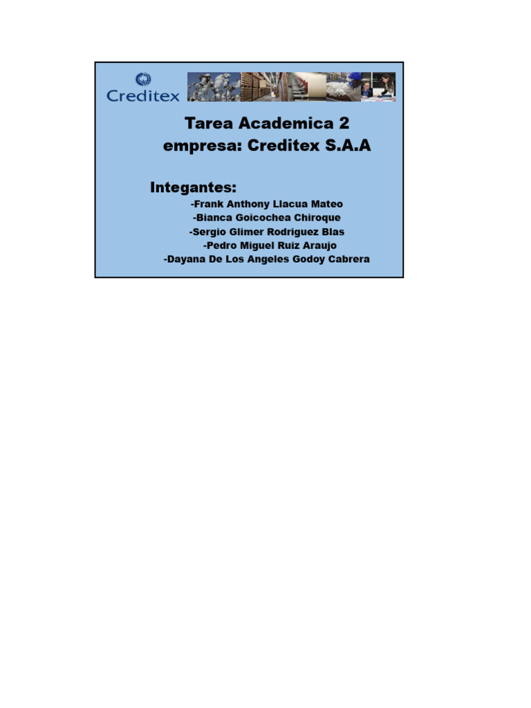 Estados Financieros de Creditex S.A.A. 2020-2022 | PDF | Contabilidad ...