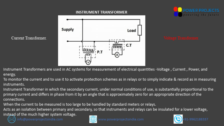 INSTRUMENT TRANSFORMER | PDF