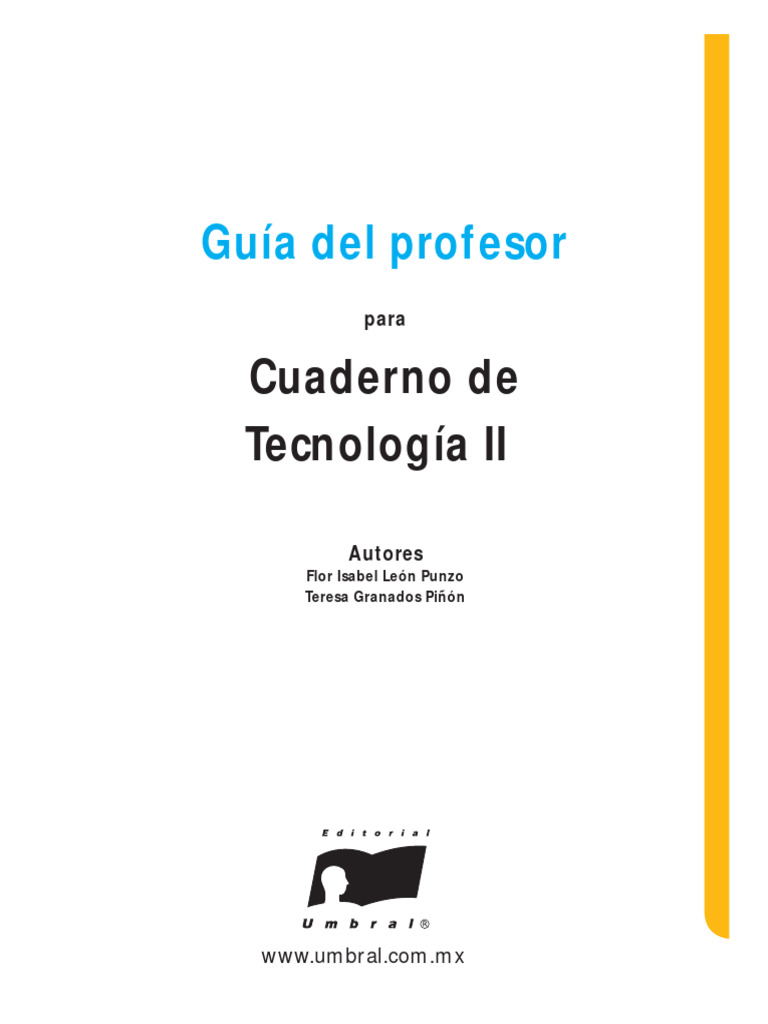 Libro Tecnologia 2 Solucionario y Guia (1) | PDF | Aprendizaje | Evaluación