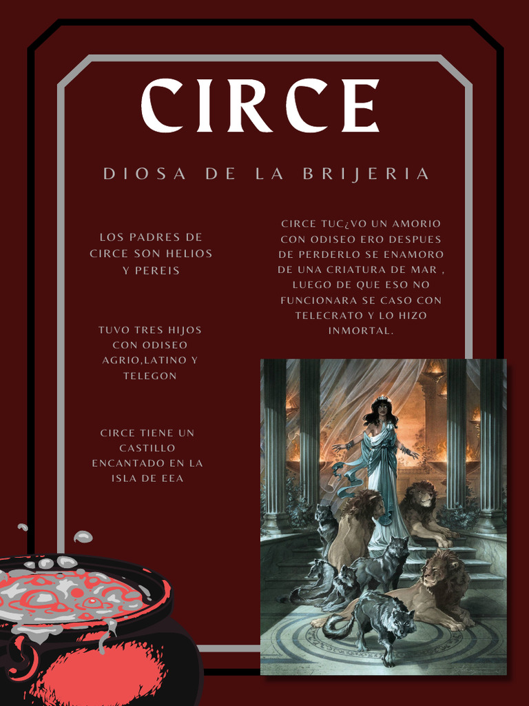 Circe: Diosa de la Brujería y su Historia | PDF