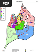All LMPD Divisions Map PDF | PDF | Kentucky | Governance