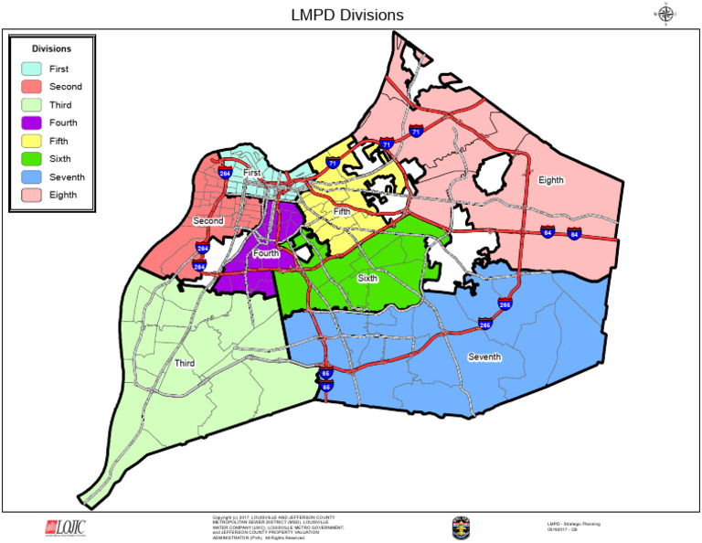 All LMPD Divisions Map PDF | PDF | Kentucky | Governance