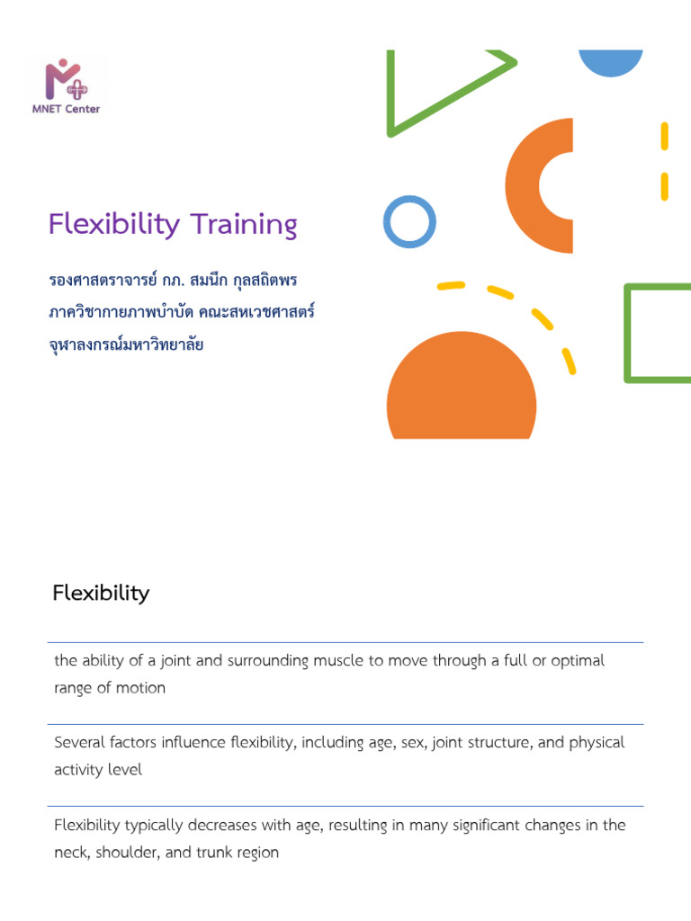 Useruploaded Course Files2023 249806materials66 2 Flexibility | PDF | Flexibility (Anatomy ...