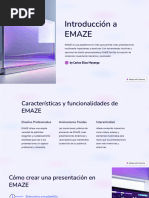 Manual de Emaze para Presentaciones Efectivas | PDF | Youtube | Software