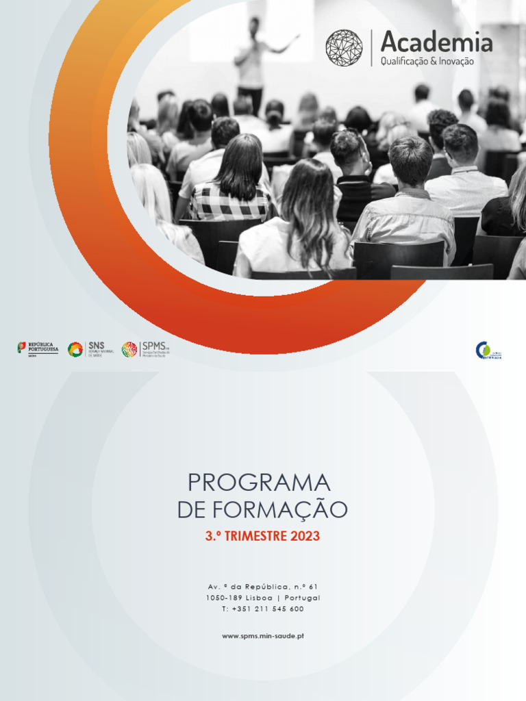 SPMS - Programa de Formação 2023 - 3T | PDF | Comunicação ...