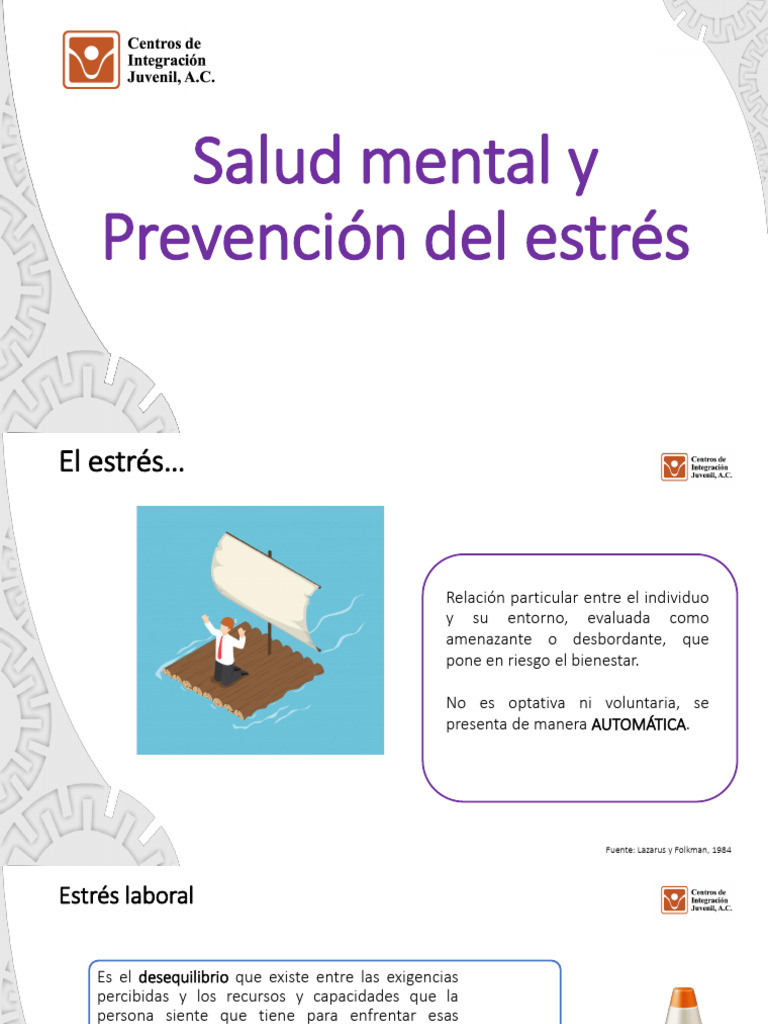 Salud Mental y Prevención Del Estrés | PDF | Estrés (biología ...