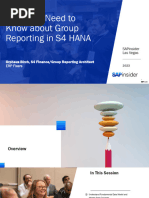 Group Reporting Entire Process Explain | PDF | Income Statement | Data ...