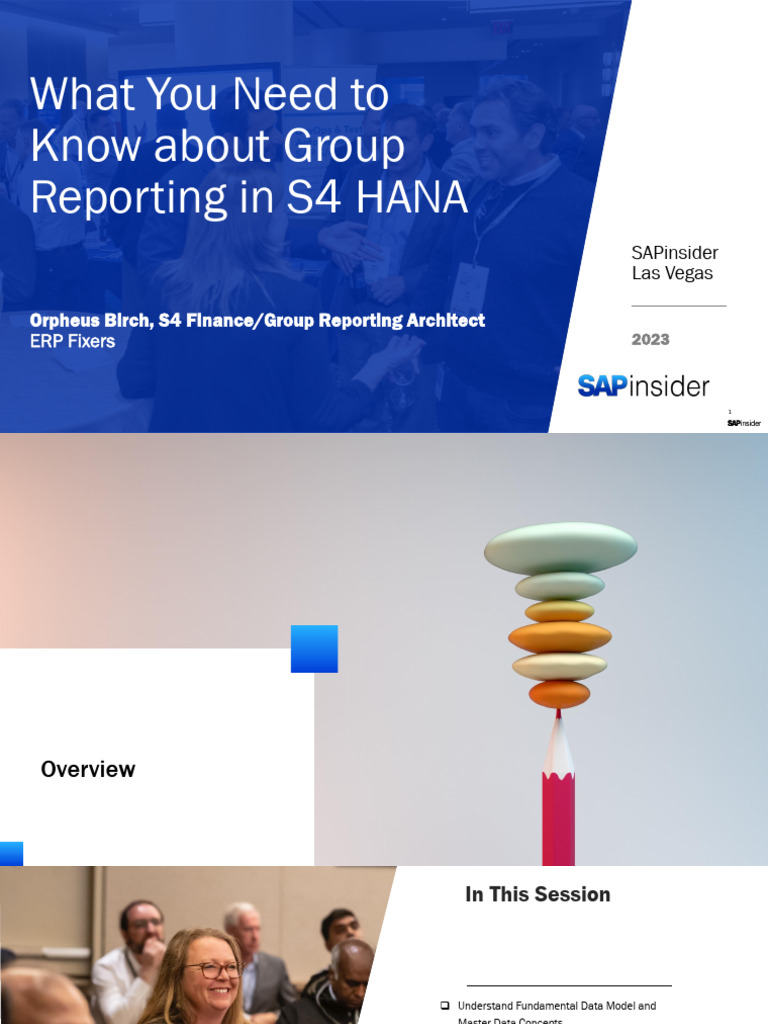 Birch - What You Need To Know About Group Reporting in S4 HANA - Vegas2023 | PDF | Enterprise ...