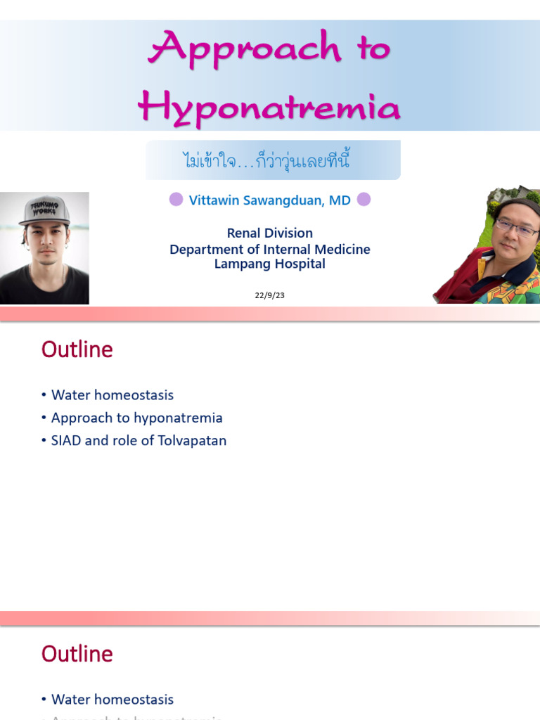 Approach Hypona - Handout | PDF | Homeostasis | Diseases And Disorders