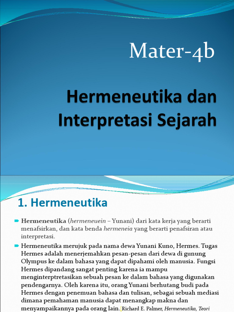 Metode Dan Historiografi Sejarah 04b | PDF