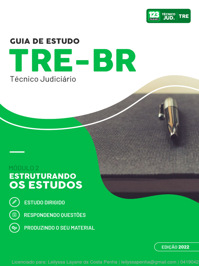 Estruturando Os Estudos Tre | PDF | Aprendizado | YouTube