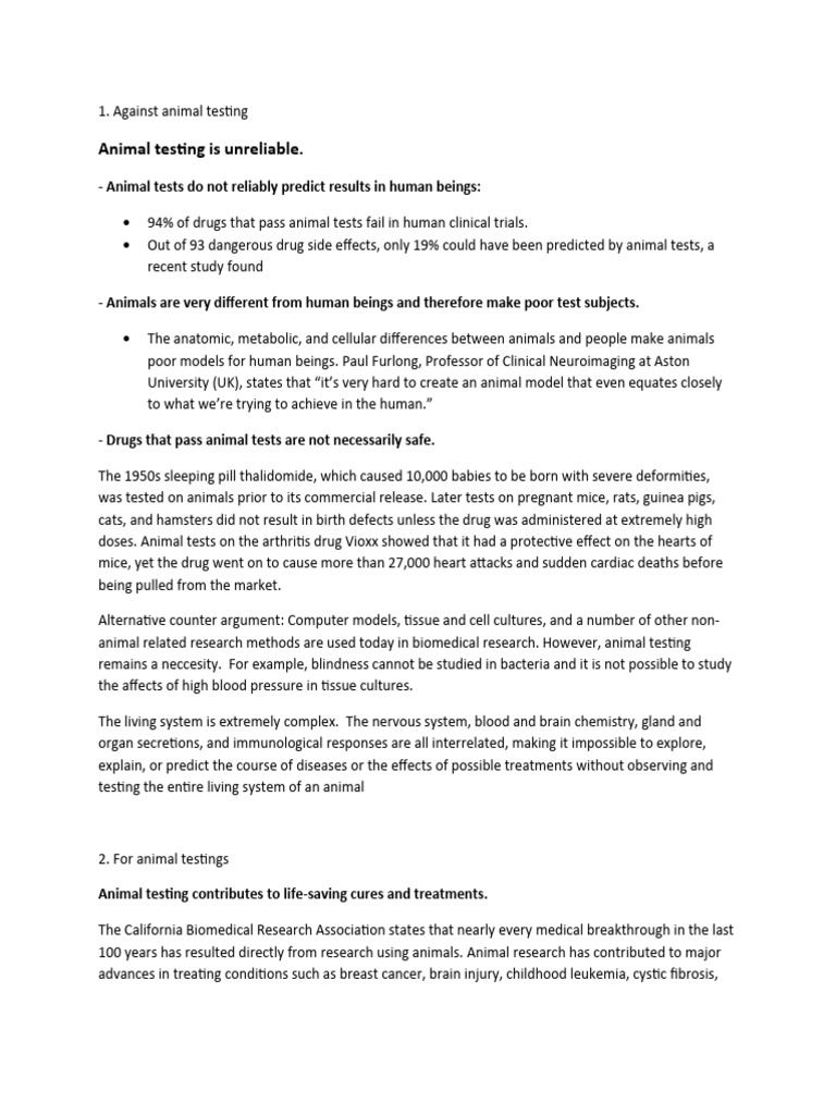 debate-animal-testing | Download Free PDF | Animal Testing | Measles