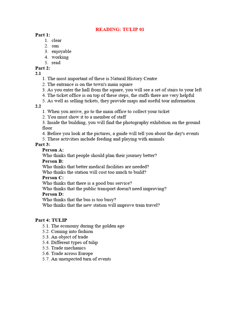 aptis key READING | PDF | Bus