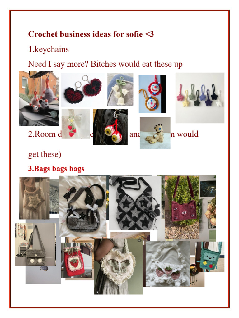Crochet Ideas | PDF | Self-Improvement
