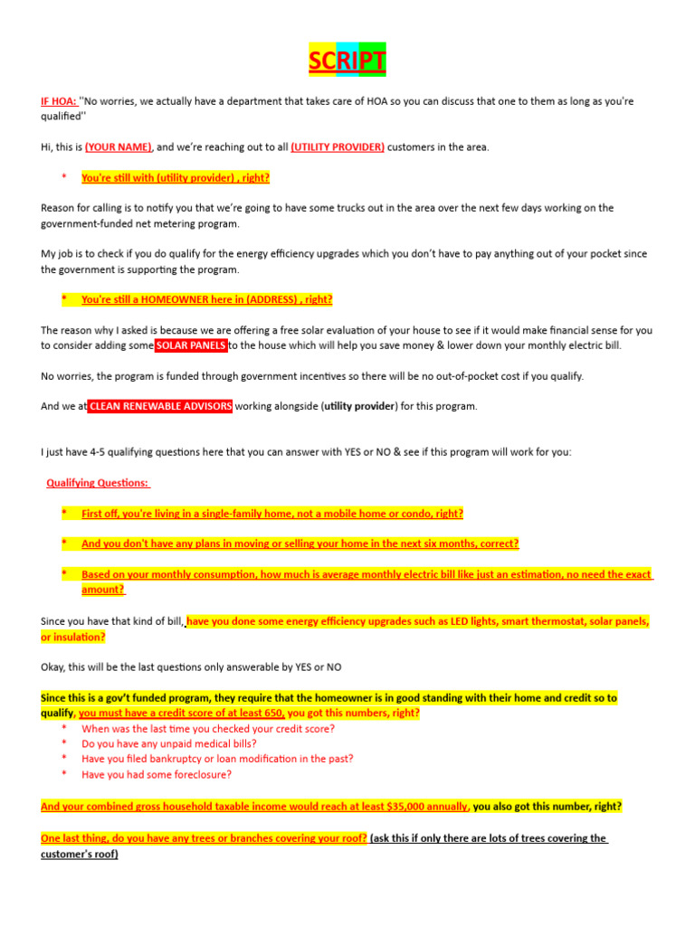 Vivo Solar Short Script | PDF | Solar Power | Energy Economics