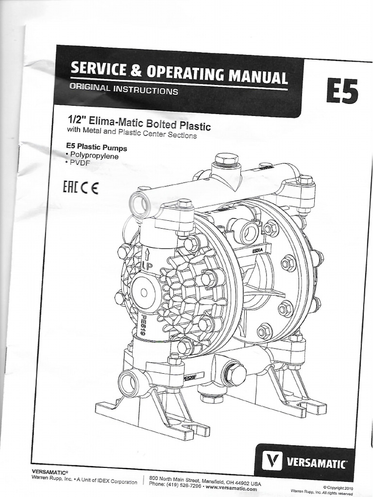 Wilden Pump E5 | PDF
