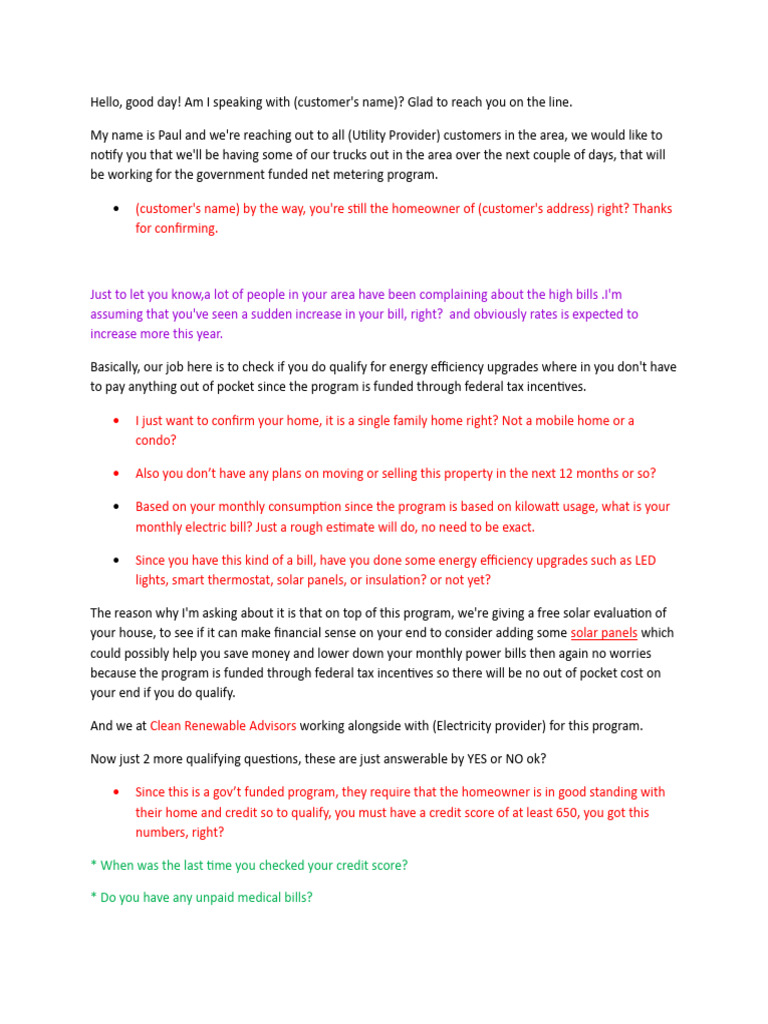 Gio Vivo Script | Download Free PDF | Economies | Sustainable Energy