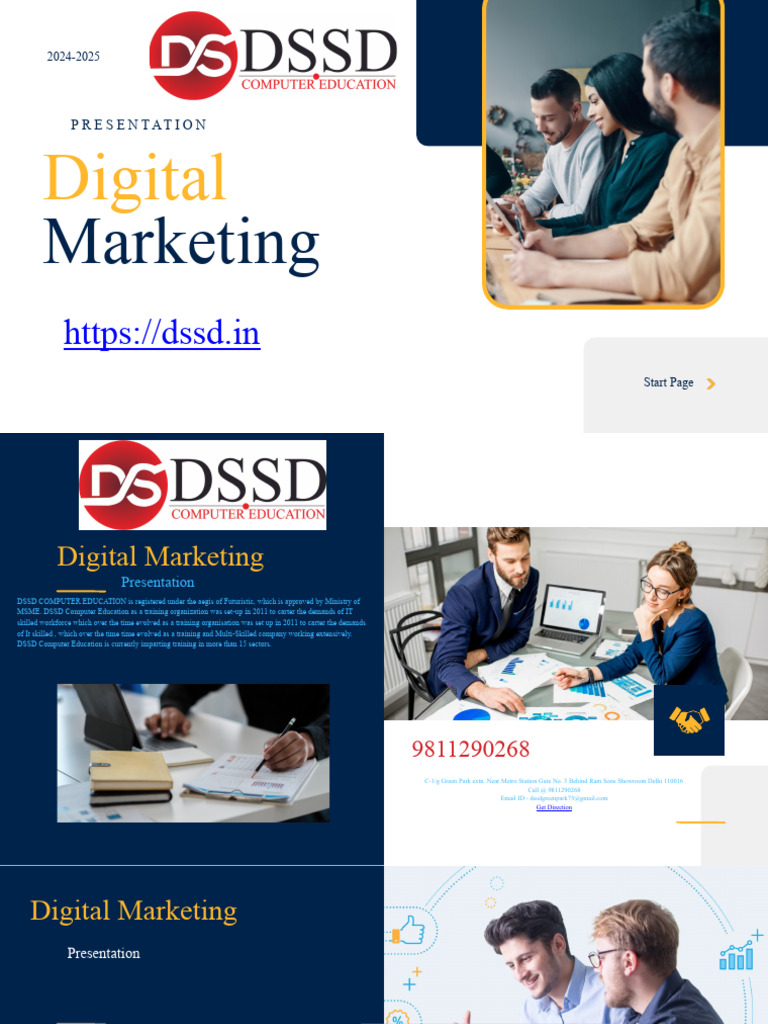 DSSD Digital Marketing Training Overview | PDF | Information Technology ...