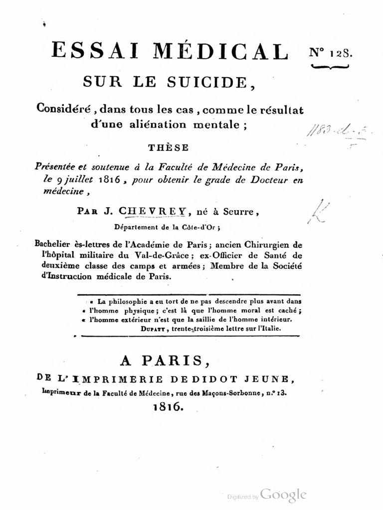 Chervey 1816 | PDF
