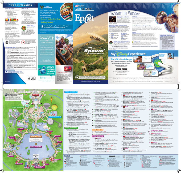 Epcot Map | PDF