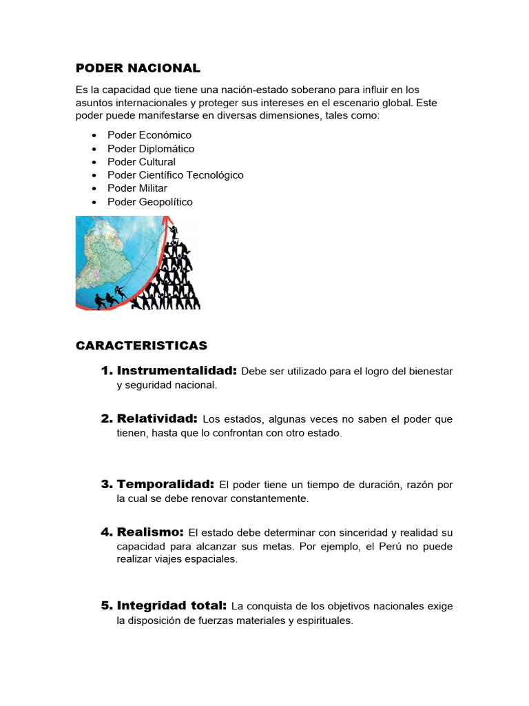 111_PODER NACIONAL Y ESTRATEGIAS DEL ESTADO | PDF | Estado (política ...