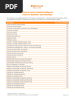 Tabela de Preços Médis Light 2024 | PDF | Dente humano | Implante dentário