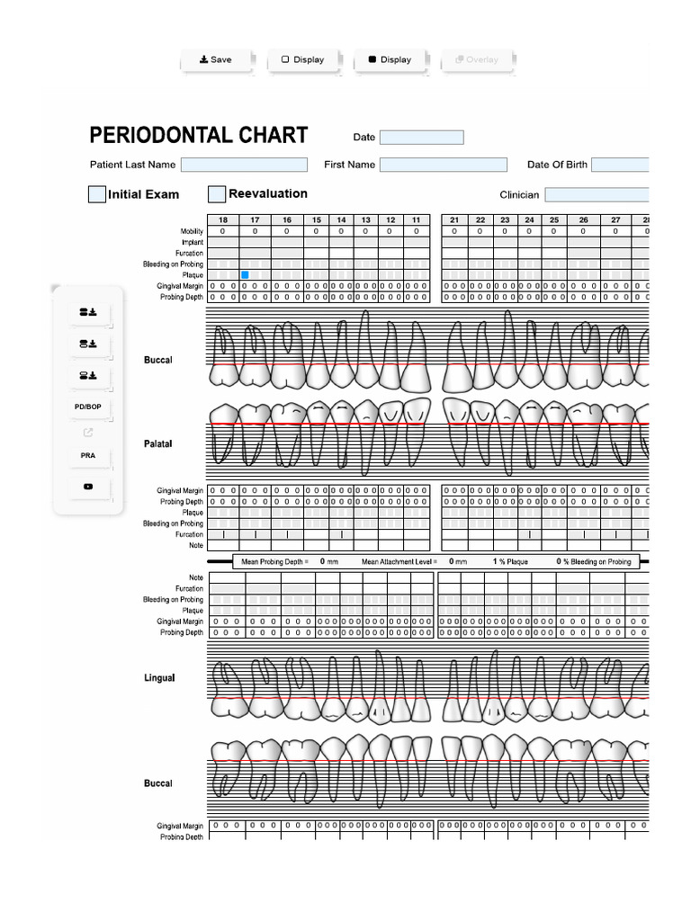 Periodontal Chart online - www.perio-tools.com 3 | PDF