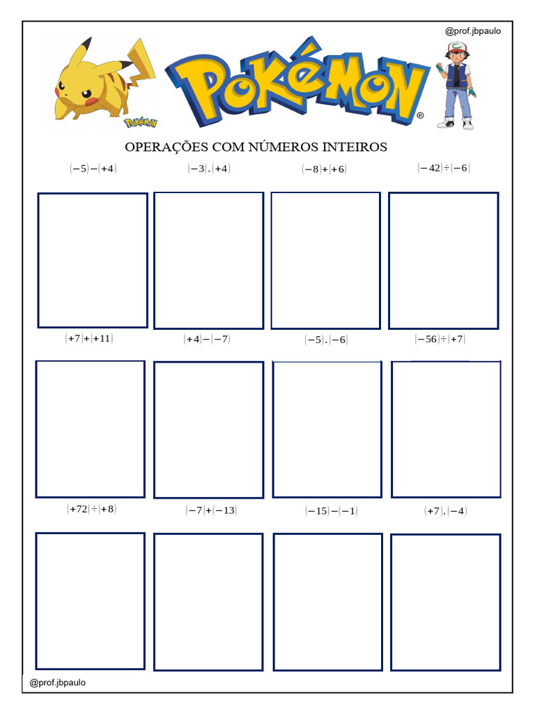 album de figurinhas - POKEMON - NUM INTEIRO | PDF