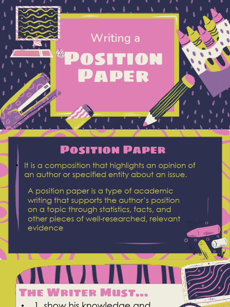 EAPP Q4 W2 Writing A Position Paper Part 2 | PDF