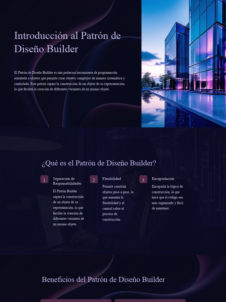 Patron de Diseno Builder S | PDF | Objeto (informática) | Java (lenguaje de programación)