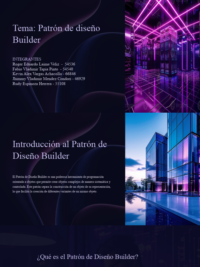 Ejemplo de Patrón Builder en Java | PDF | Java (lenguaje de ...