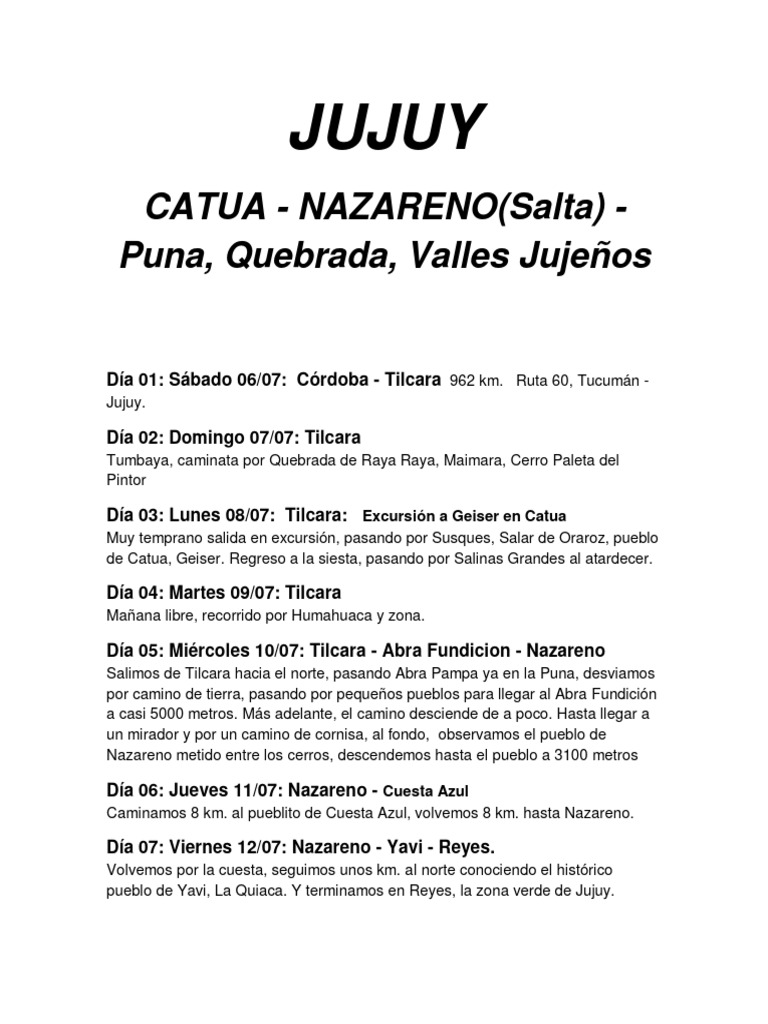 Jujuy24 240601 095623 | PDF