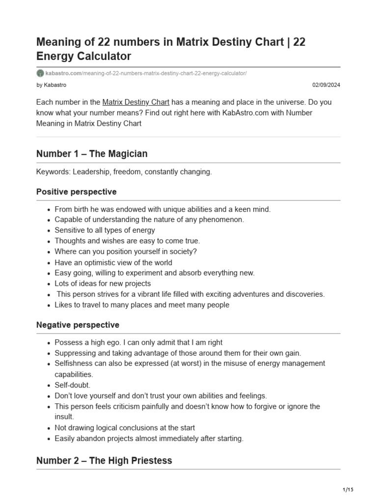 Destiny Matrix Meaning | PDF | Leadership | Thought