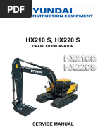 JS205 SC/LC/NLC: Tracked Excavator | PDF | Truck | Brake