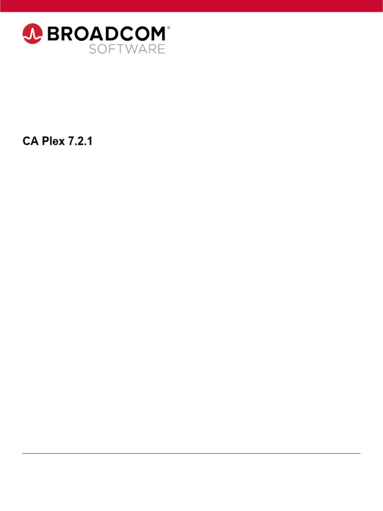 CA Plex 7 2 1 Source | PDF | Library (Computing) | Object (Computer ...