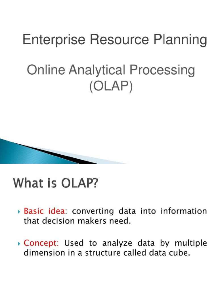 OLAP | PDF